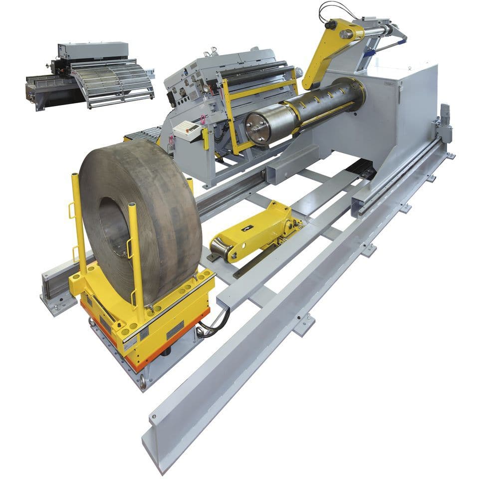 Coil feeding line for the automotive industry - DIMECO - metal