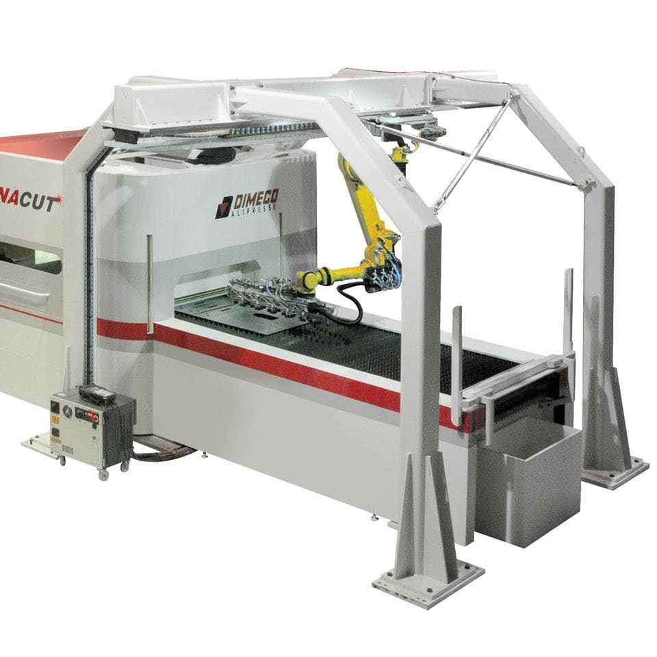 Stacking stacker - DIMECO - for sheet metal / for cutting applications ...