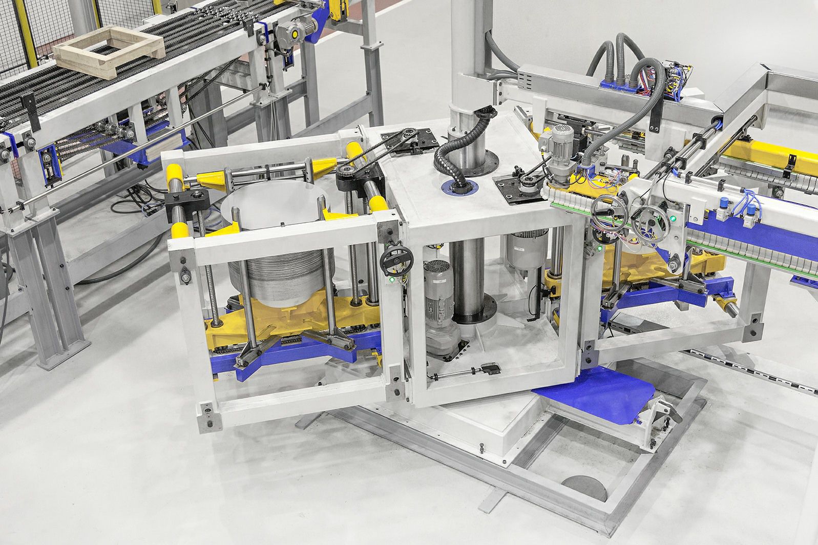 Stacking machine for cutting applications - DIMECO - disc / for coils ...