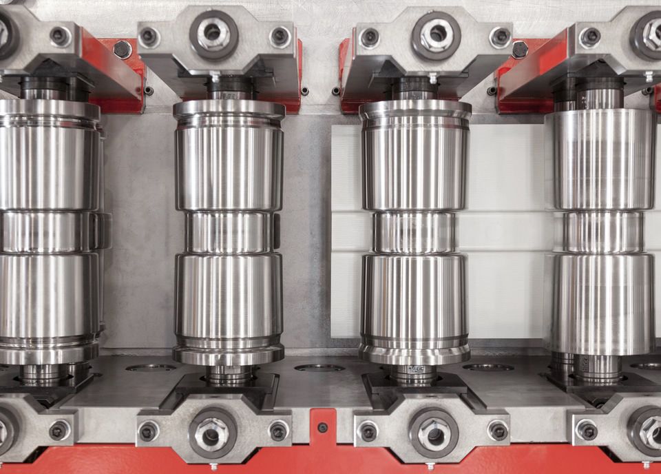 Profiling wheel type roller - DIMECO - metal