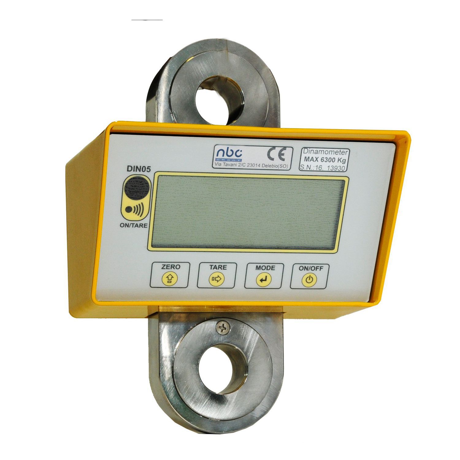 Digital dynamometer - DIN 05 TXM - NBC Elettronica Group Srl - with ...