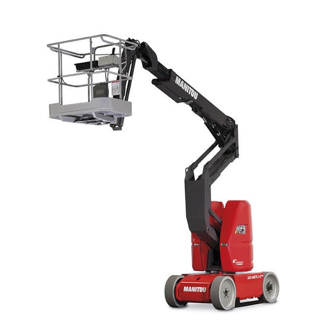 Mobile articulated boom lift - 150 AETJ-C - MANITOU - battery-powered ...