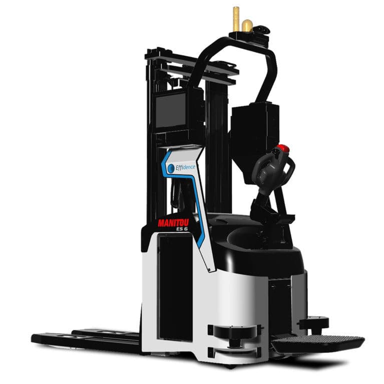 Autonomous stacker truck - AMR ES series - MANITOU - battery-powered ...
