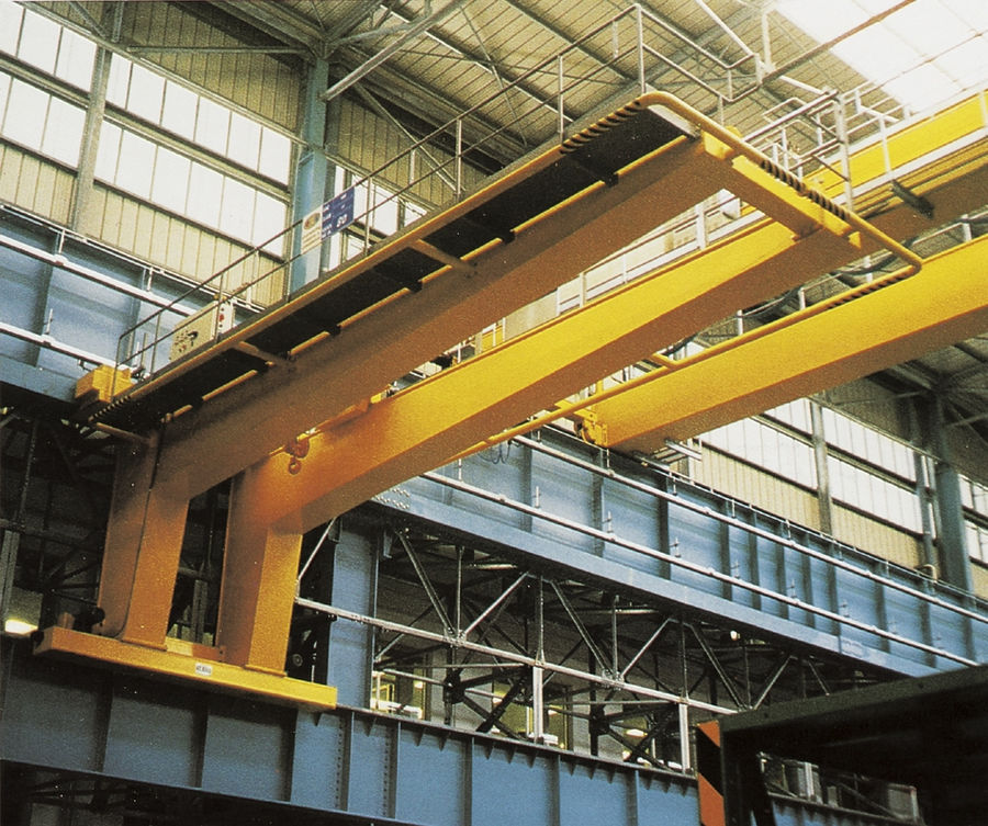 Single-girder wall traveling jib crane - ETS engineering Spa