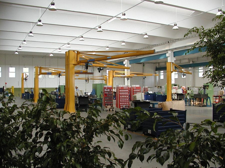 Pillar jib crane - GBC - ETS engineering Spa - rotary