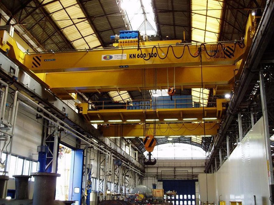 Double-girder overhead travelling crane - ETS engineering Spa - with ...