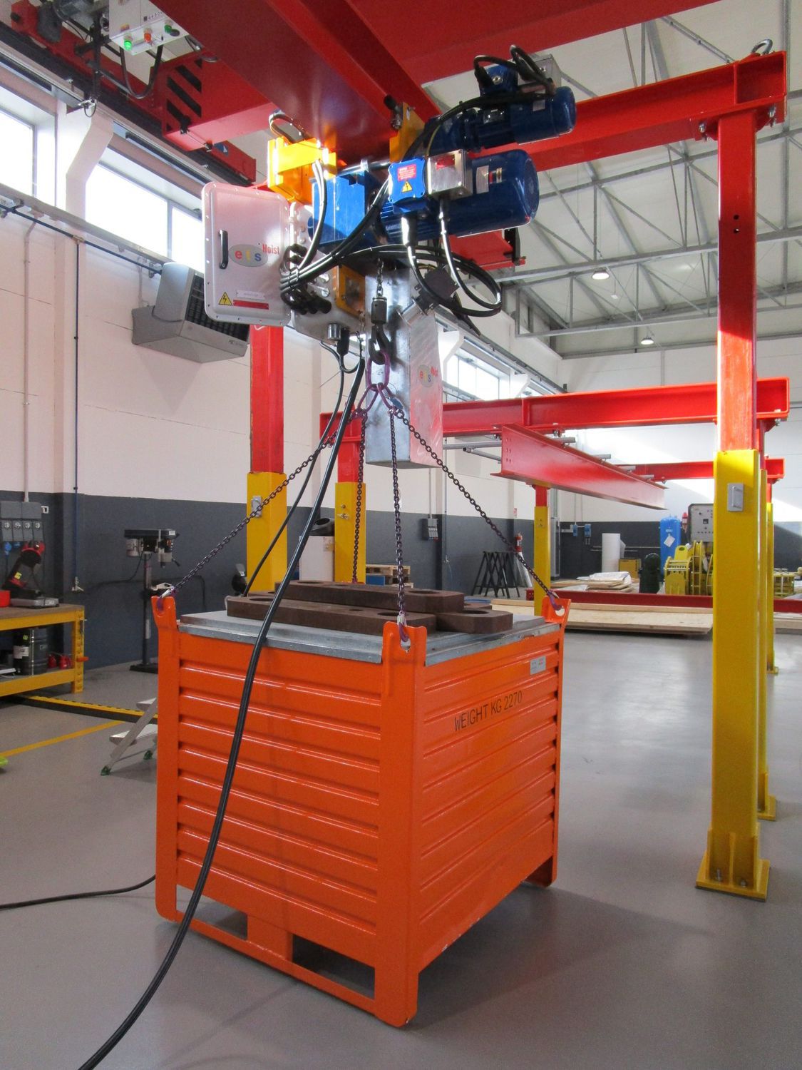 Electric chain hoist - ECH series - ETS engineering Spa - compact ...