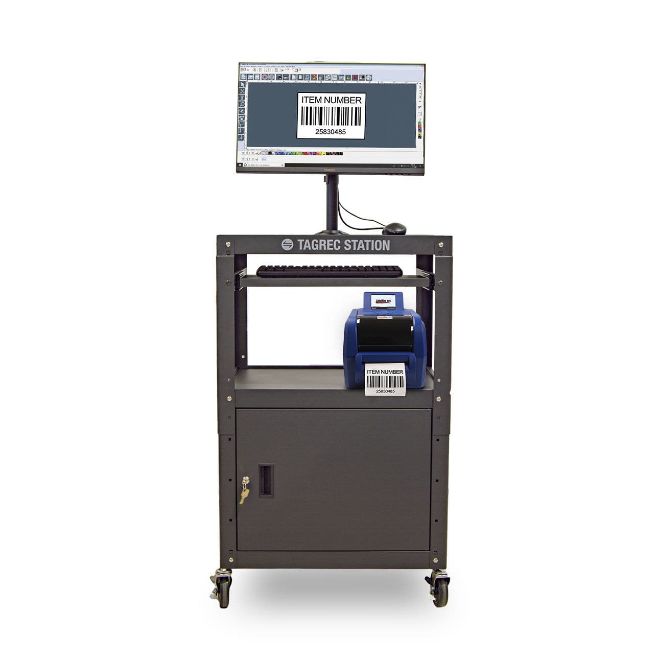 Mobile workstation - TagRec Station - Max Systems GmbH - industrial ...