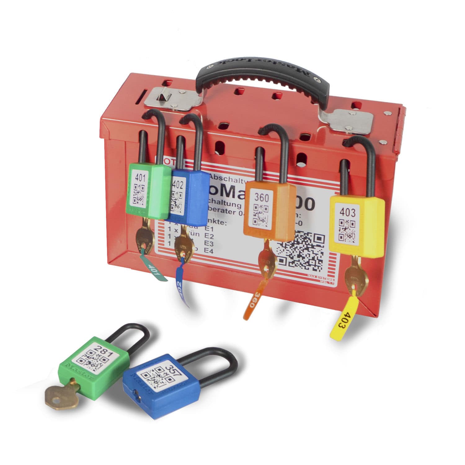 Lockout kit - LOTO - MSL 1.1 Standard - Max Systems GmbH