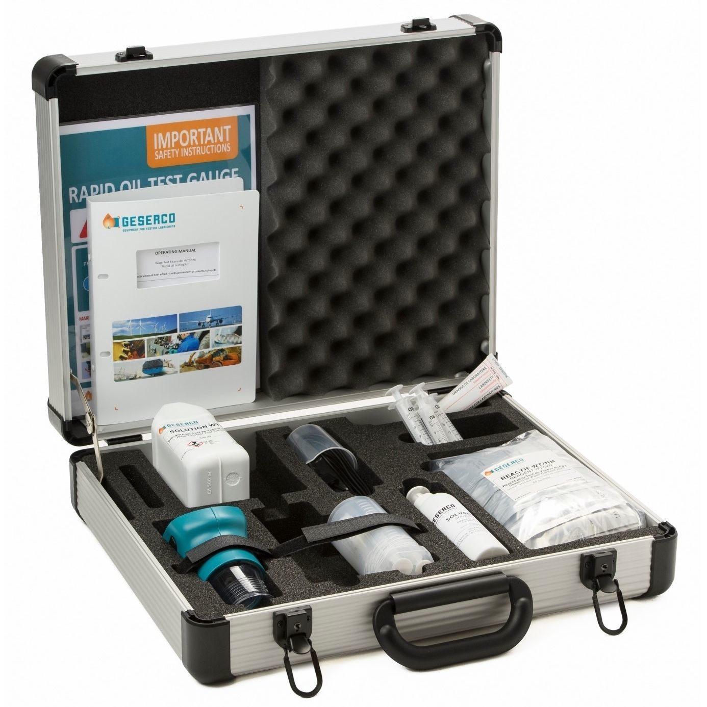 Water content test kit - WaterTest™ - GESERCO - manual / for pressure ...