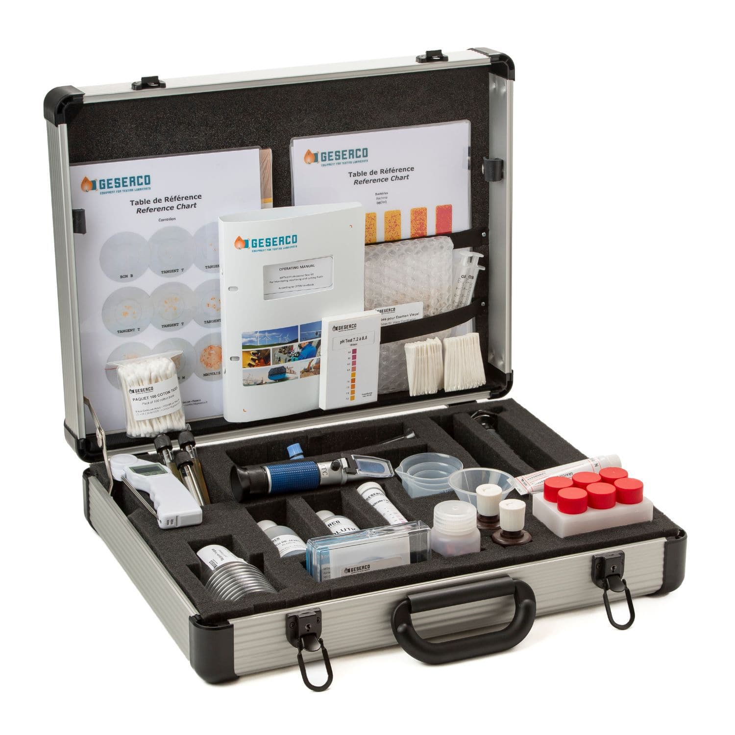 Machining fluid test kit - MFTest™ - GESERCO - pH / contamination ...