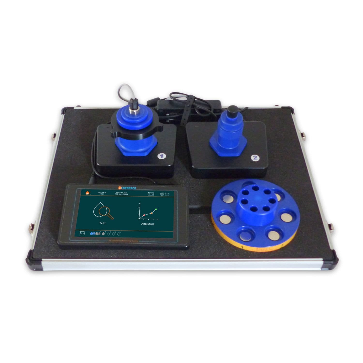 Engine oil test kit - OCMS™ - GESERCO - quality / automatic / for ...