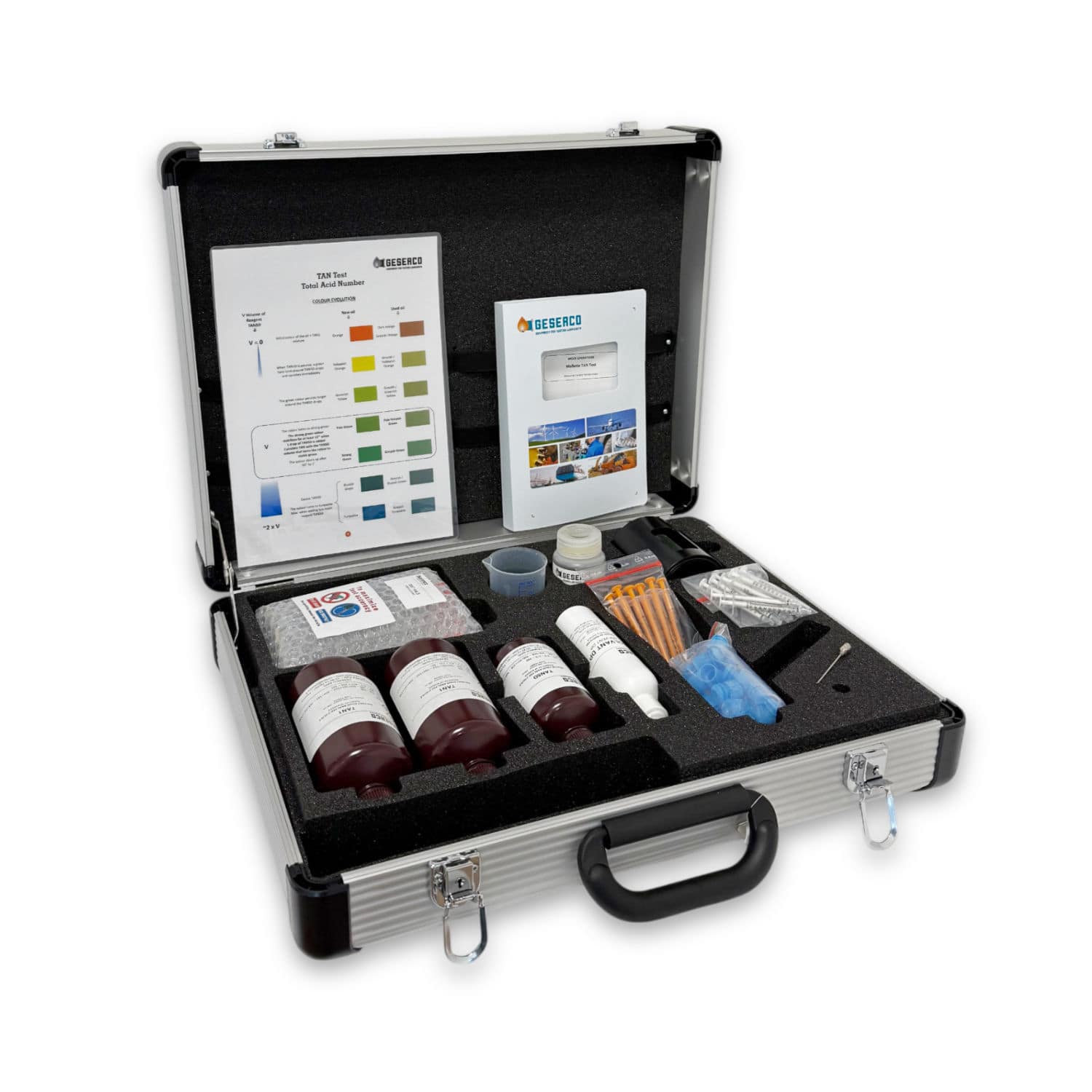 TAN test kit - TANTest™ - GESERCO - manual / lubricating oil / for ...