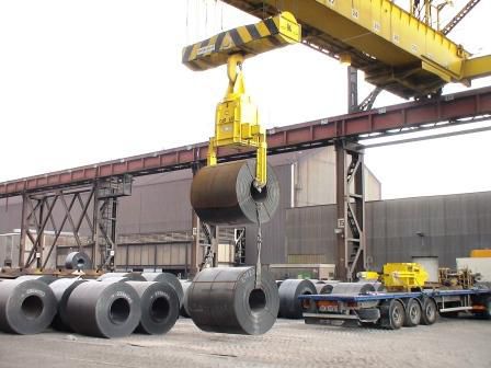 Coil lifter - Heppenstall Technology - vertical / automatic