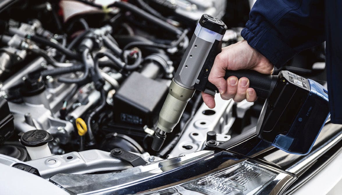 Cordless nutrunner - Estic Corporation - pistol / wireless / impulse