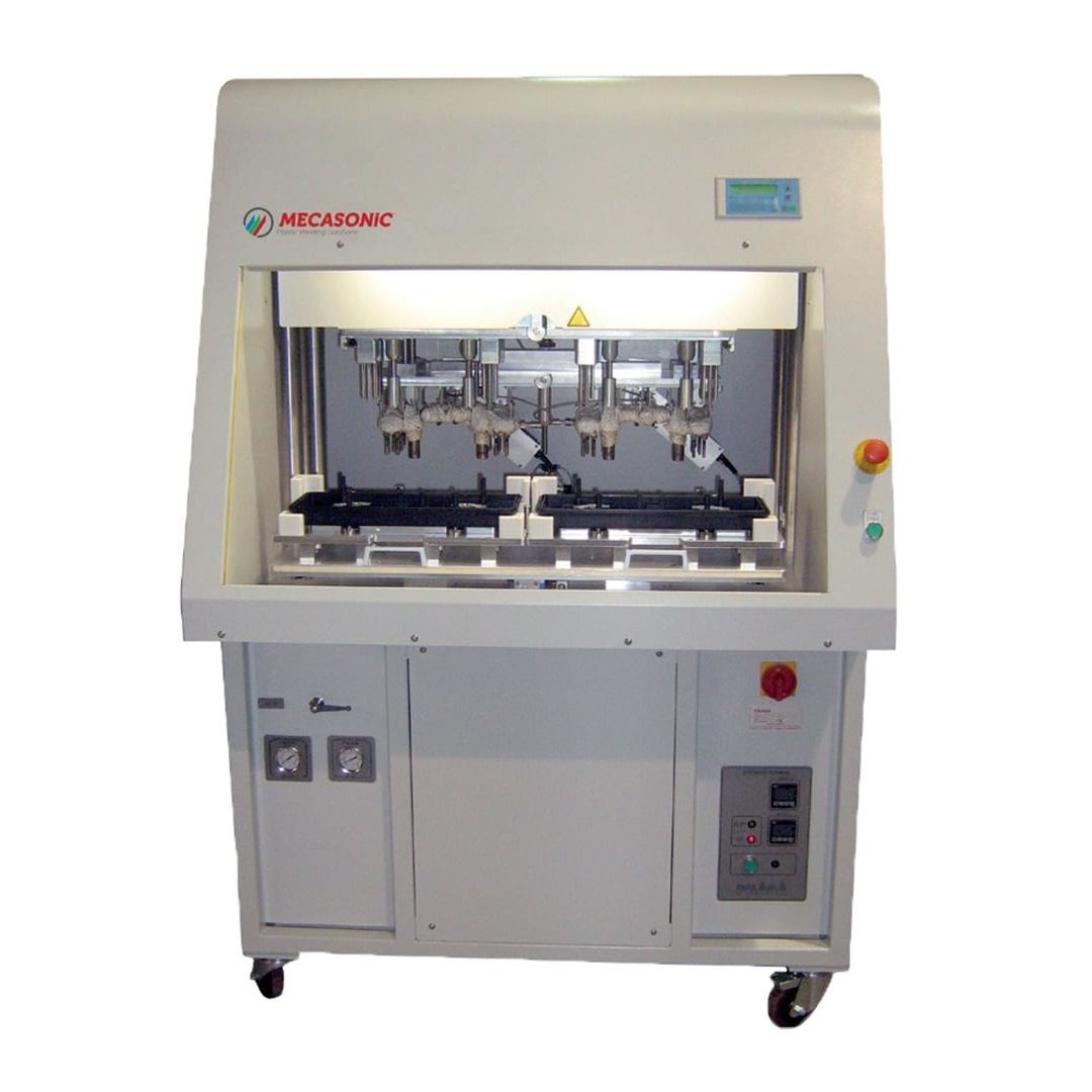 Hot air welding machine - 20/80 - MECASONIC - automatic / on casters ...