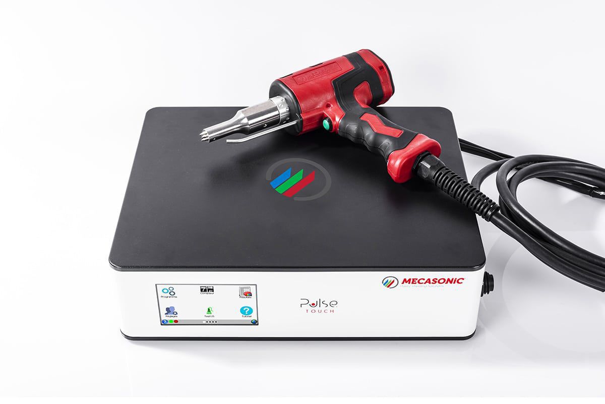 Ultrasonic welding gun - MECASONIC - manual