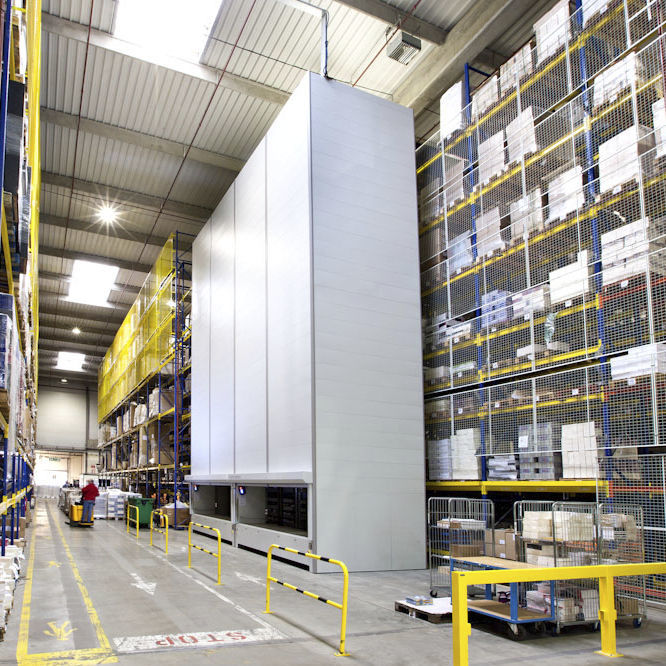 Vertical storage tower - JUMPER - ELECTROCLASS - compact / automatic ...