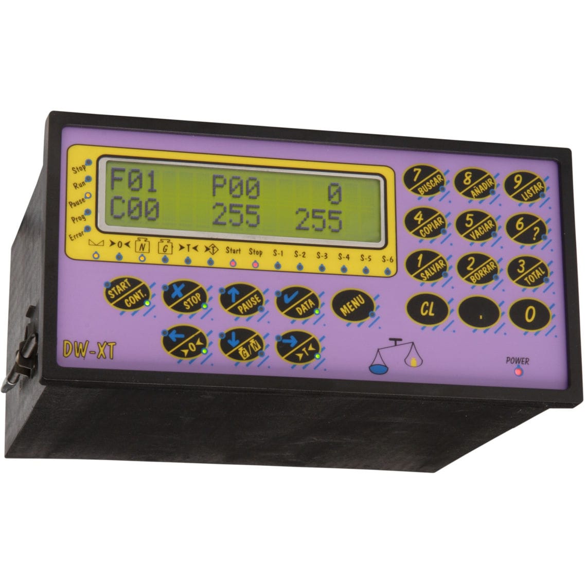 Digital weight indicator-controller - DW-XT/6 - Data-Control PC - panel ...