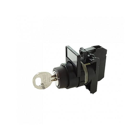 Key lock push-button switch - BPC_KxP series - iNOReA - IP67 / 3-position / two-position