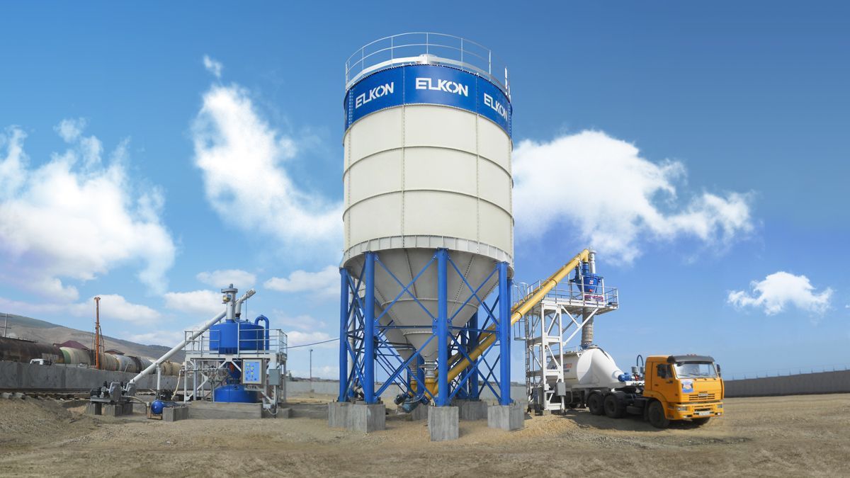 Pneumatic feeding system - ELKON - cement