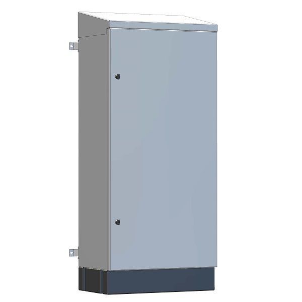 Monobloc electric cabinet - EEM - Edit Elektronik - distribution / wall ...