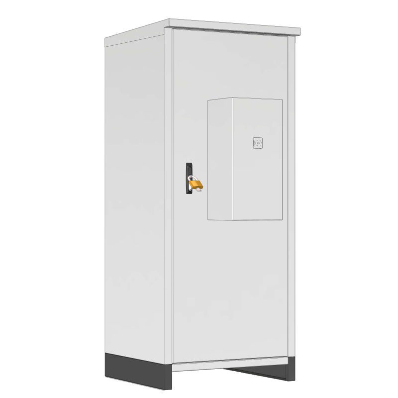 Outdoor electric cabinet - EER - Edit Elektronik - control / galvanised ...