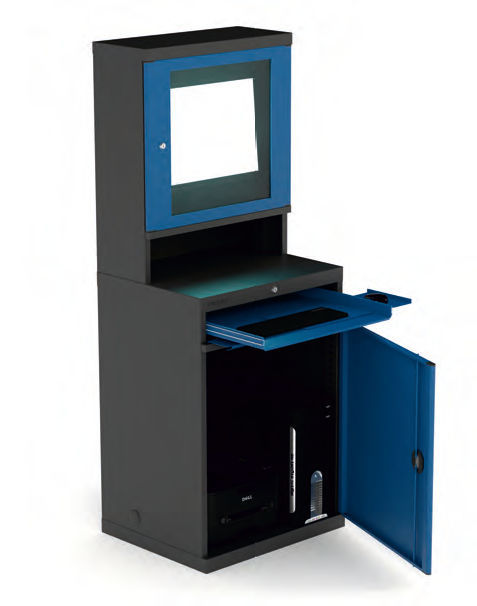 Floor-mounted data cabinet - 104 series - HECO - modular