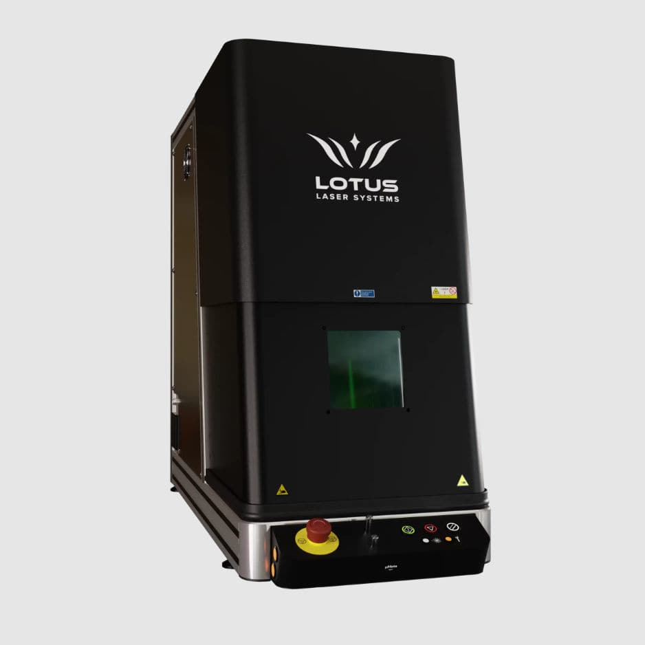 Fiber laser marking machine - µMeta - Lotus Laser Systems - plastic ...