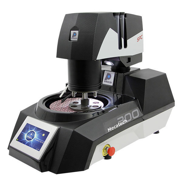 Metal polishing machine - MECATECH 300 SPC - Presi - for glass / for ...