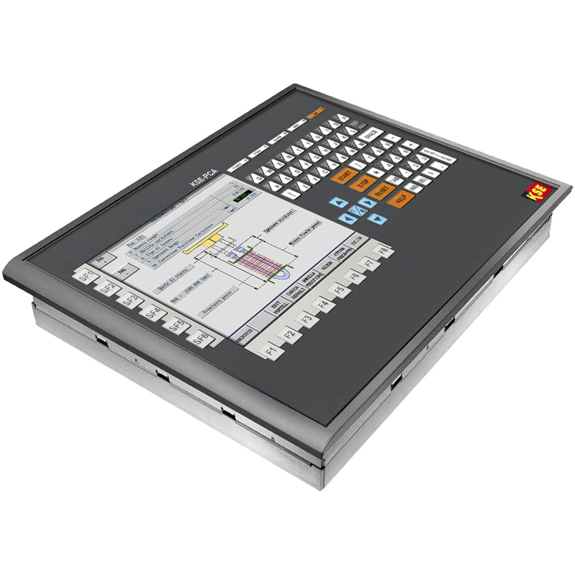 16-axis CNC controller - PCA - KSE - compact / I/O