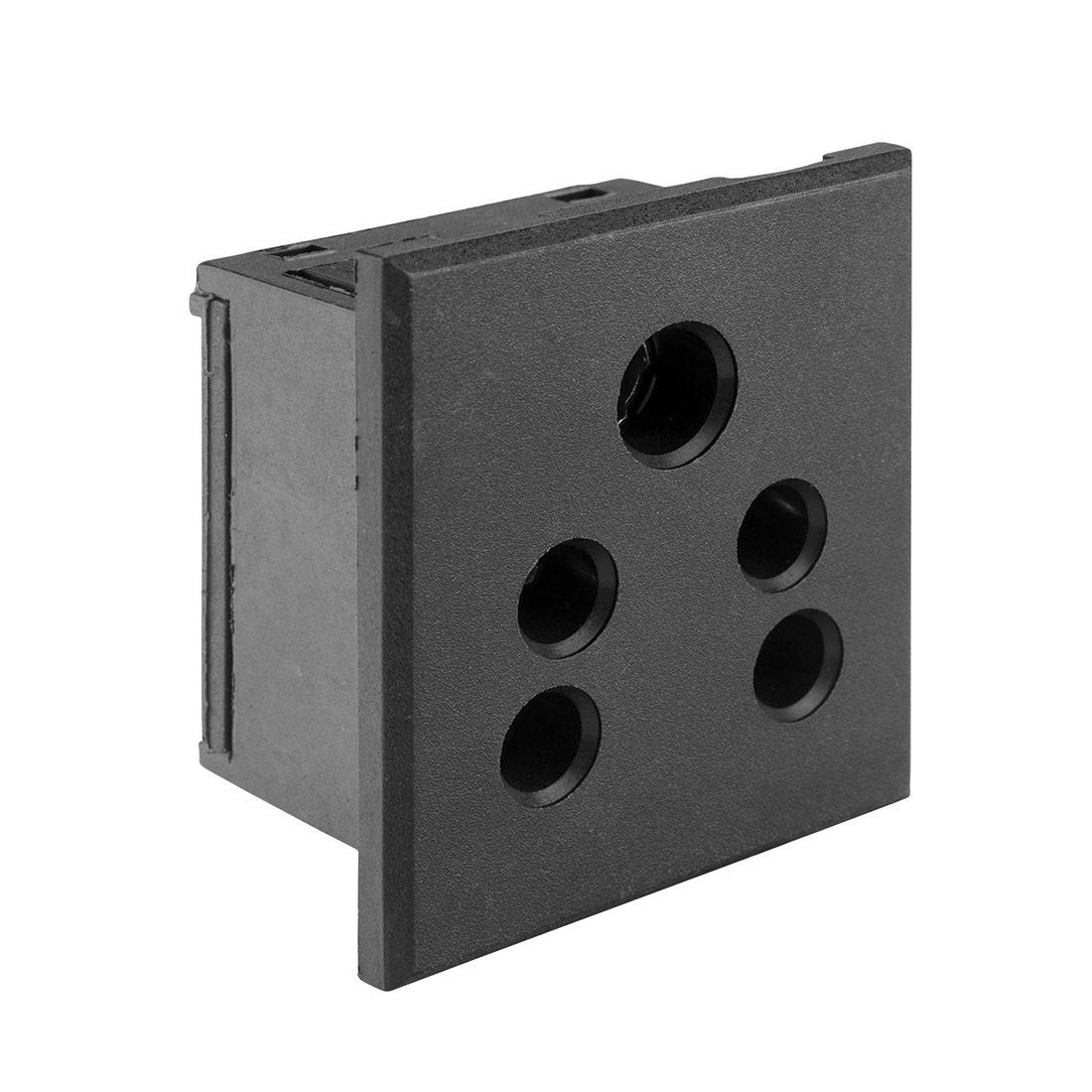 Panel-mounted electrical socket - EMO-62 - Elcom - built-in / IEC