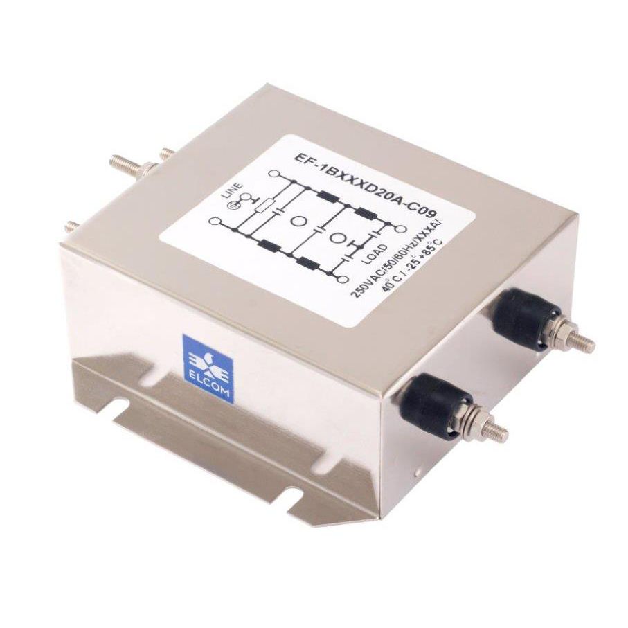 High-pass electronic filter - C09 - Elcom - active / RFI / single-phase