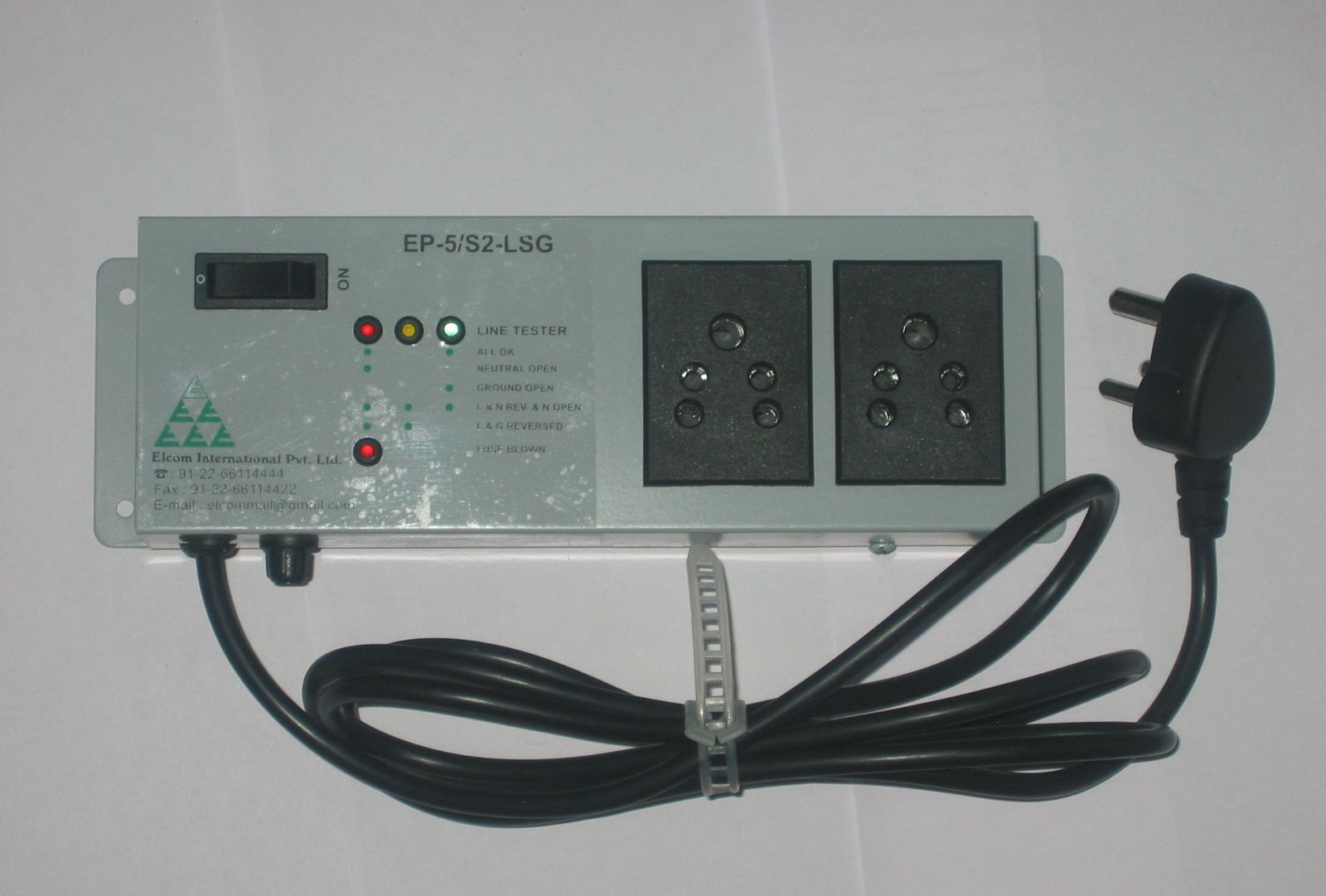 Power distribution unit - E-1RA-02AB-1HC1L - Elcom