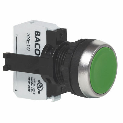Touch push-button switch - BACO - IP66 / standard / electromechanical