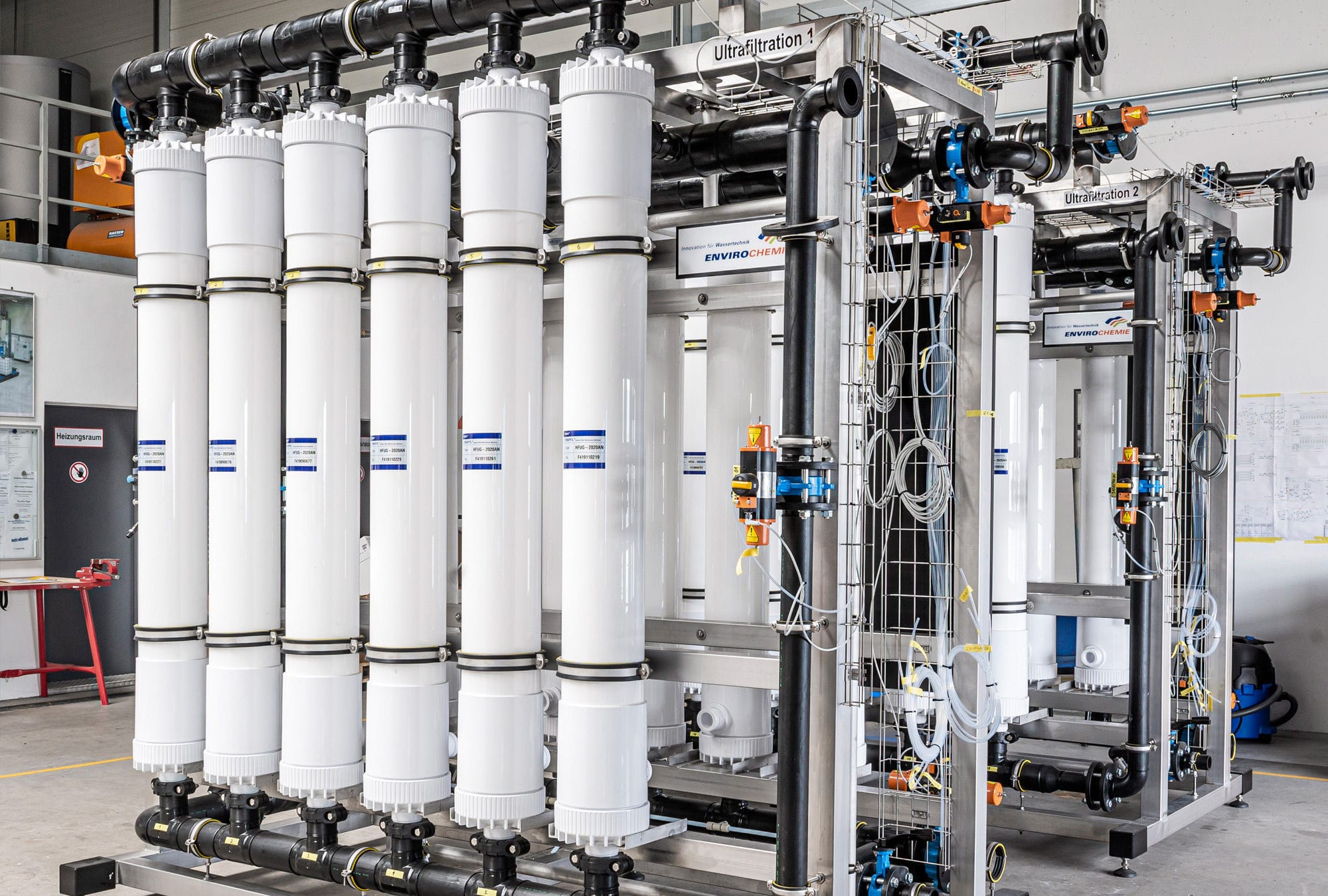 Mechanical waste water treatment - EnviroChemie GmbH - continuous