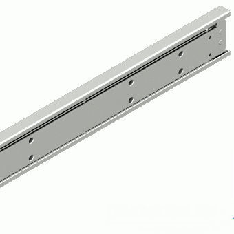 Partial-extension slide - ST78 series - CHAMBRELAN - telescopic / ball ...