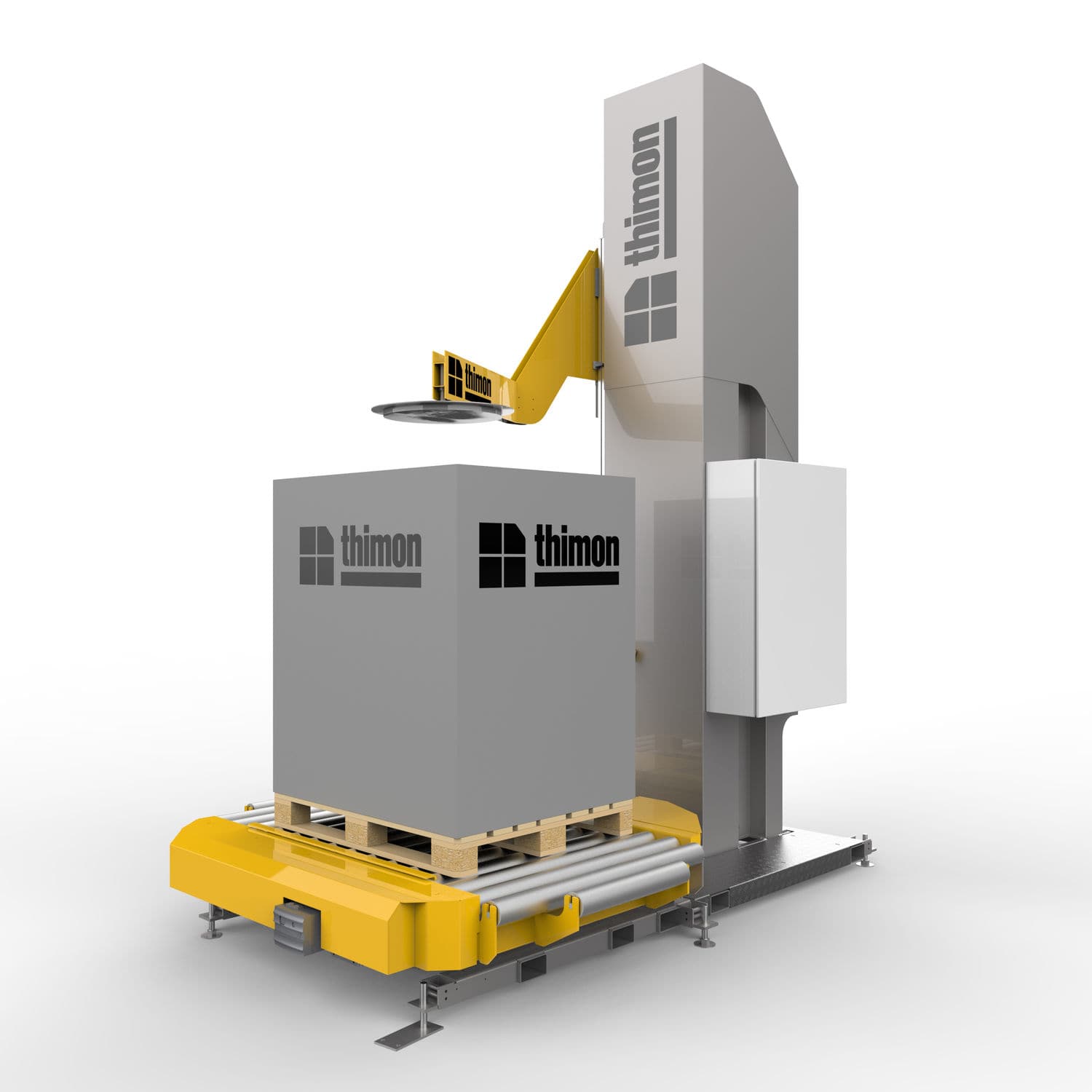 Turntable stretch wrapper - WRA-PAL ELITE - THIMON - automatic / pallet ...
