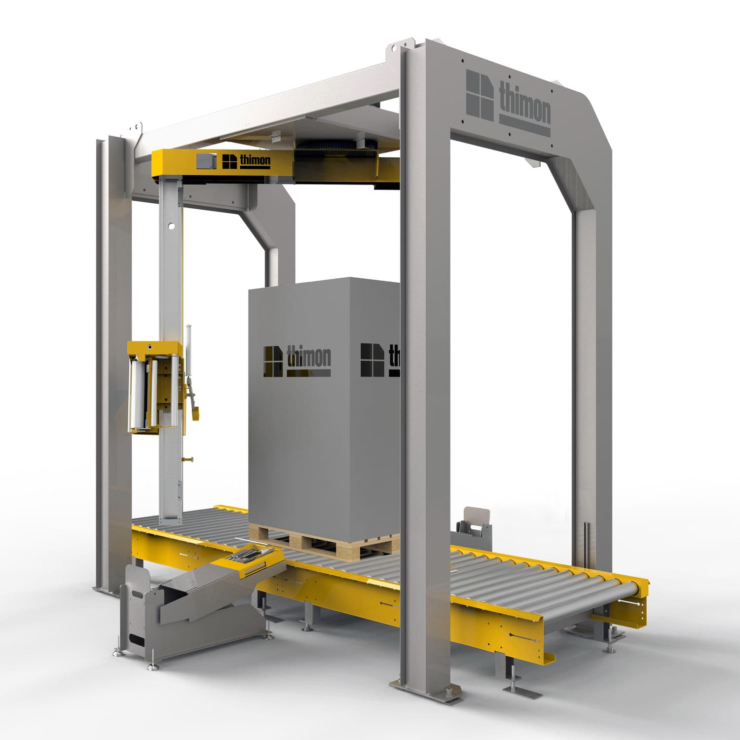 Rotary arm stretch wrapper - WRA-PAL SPILOTE PRO - THIMON - automatic ...