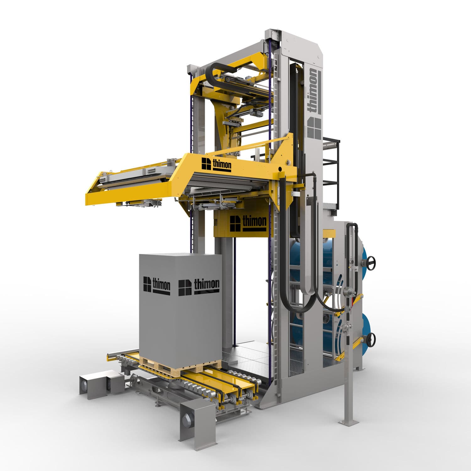 Automatic hood machine - COMBI-GLASS - THIMON - shrink film / for ...