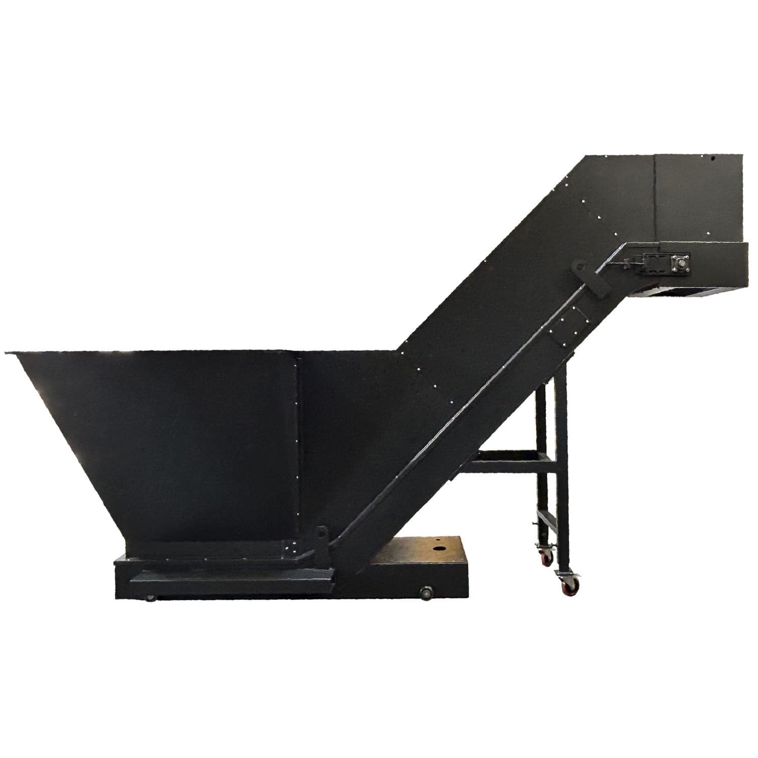 Metal chip conveyor - IL500P - Comafe Mmacchine - hinged belt ...