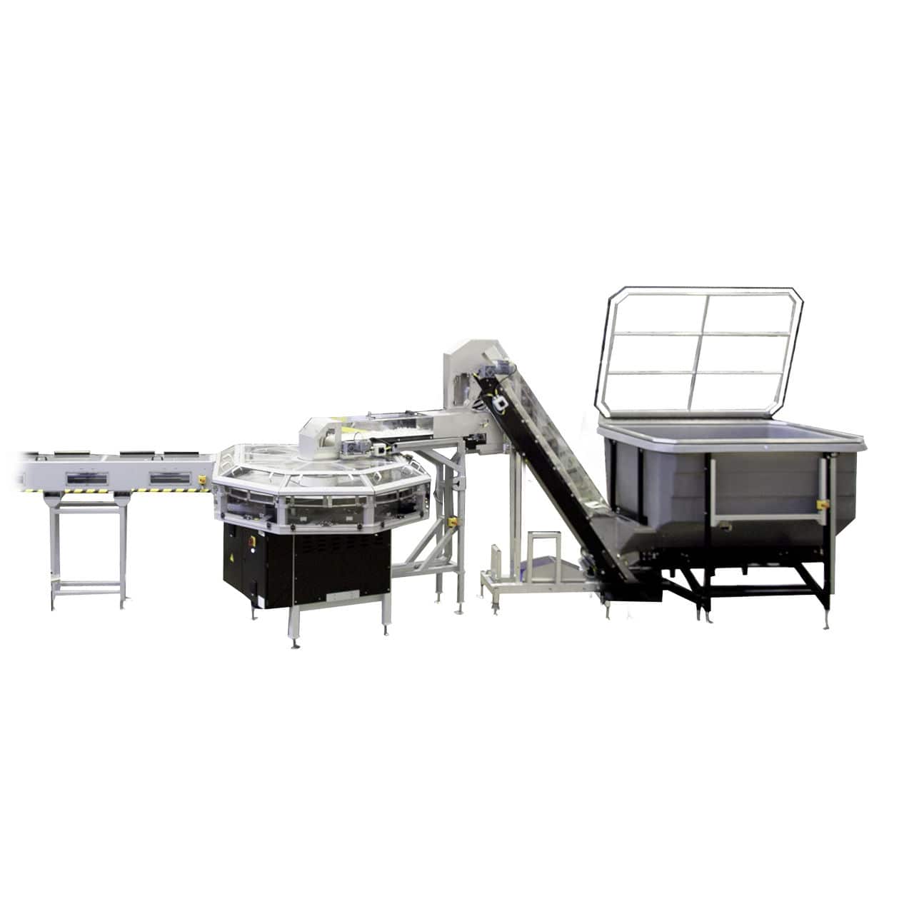 Pre-formed container feeder - EasyFEED - SIDEL - belt / compact / for ...