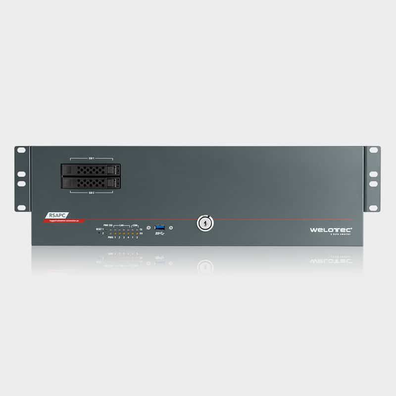 Substation computer - RSAPC - Welotec GmbH - server / EDGE / GPU