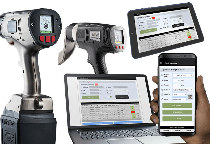 Bolting manager software - Connect App - HYTORC - data exchange ...