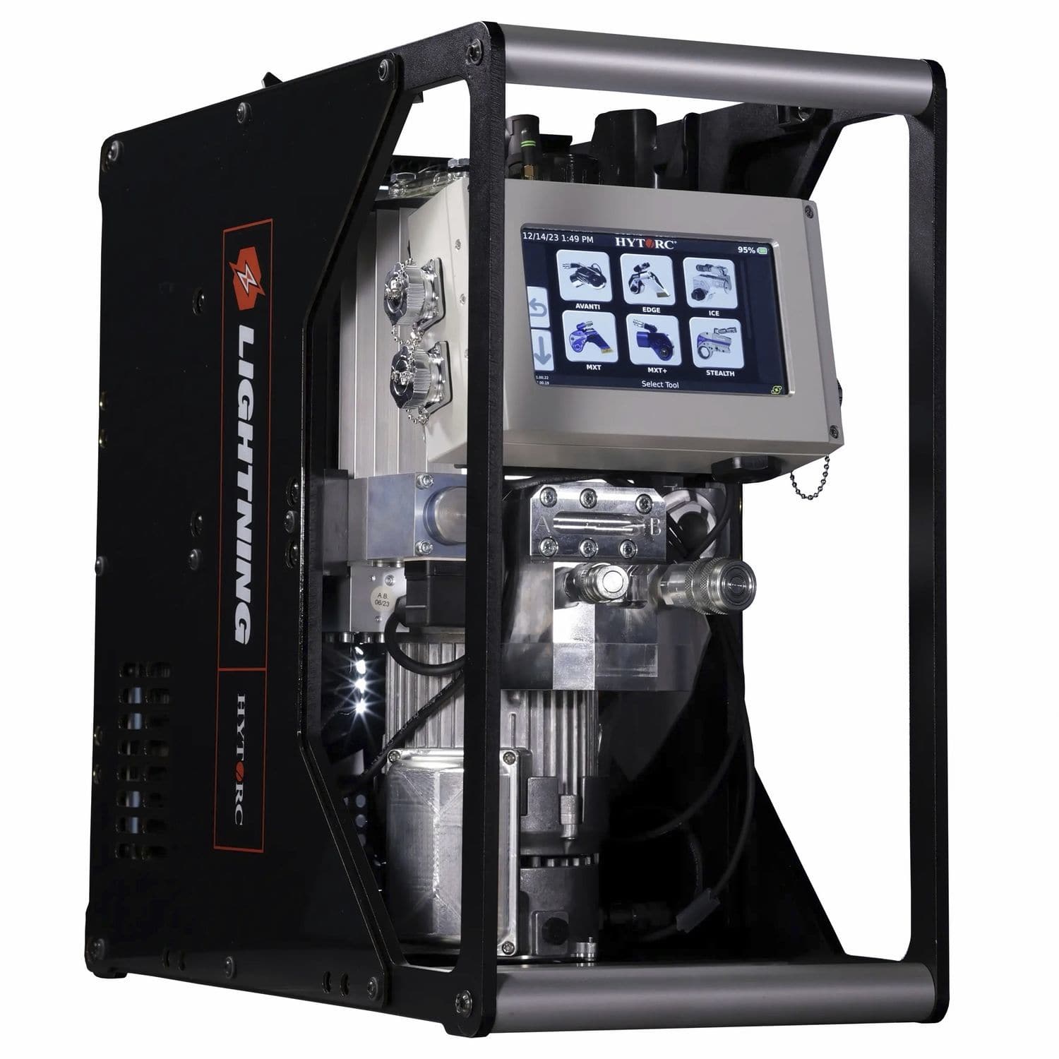 Electrically-powered hydraulic power pack - LIGHTNING PUMP Smart ...