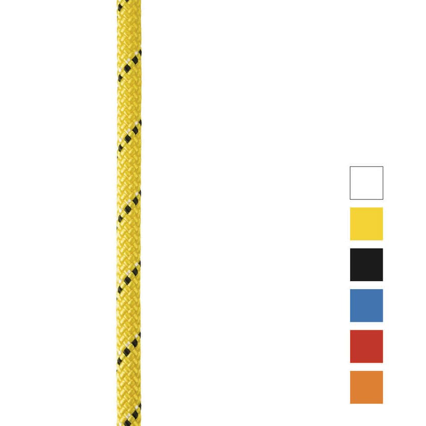 Semi-static rope - PARALLEL - PETZL SECURITE - polyester / nylon ...