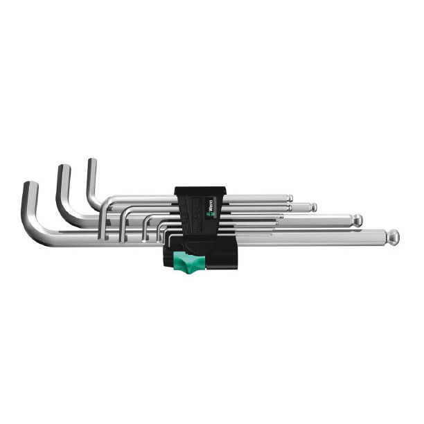 L Allen wrench - 950/9 Hex-Plus 1 - Wera Tools - chrome
