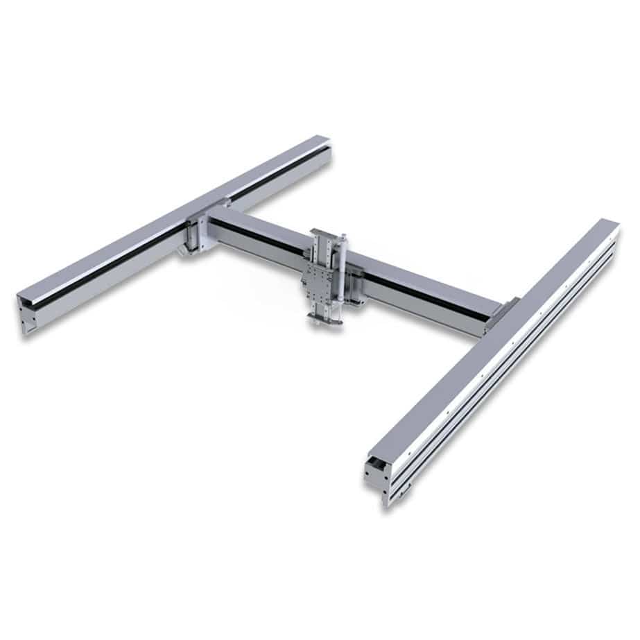 Gantry positioning system - SINADRIVES - XYZ / vertical / linear