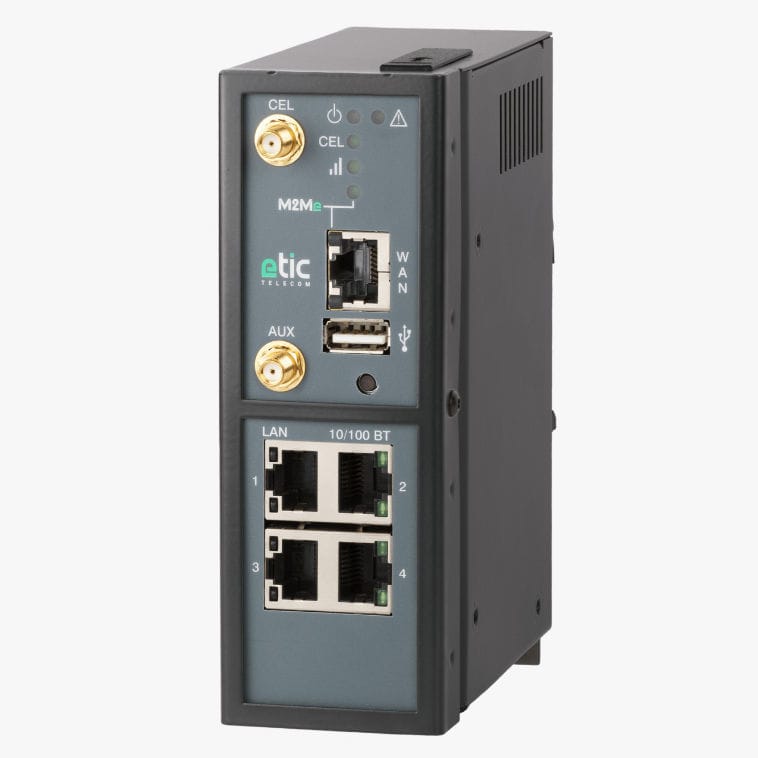 Cellular communication router - RAS-EC-400-LW - ETIC TELECOM - Ethernet ...