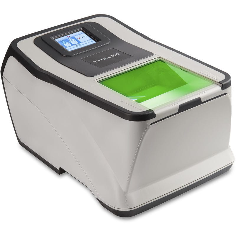 Hand geometry biometric reader - CS1000q - Thales - Cybersecurity ...